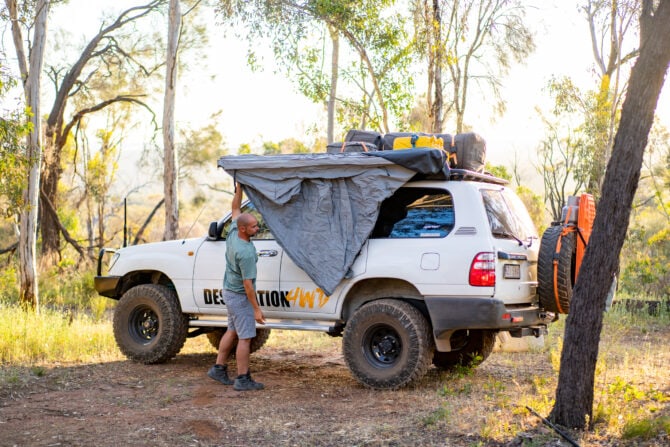 Freestanding 4x4 awning - Do this first | Destination4WD