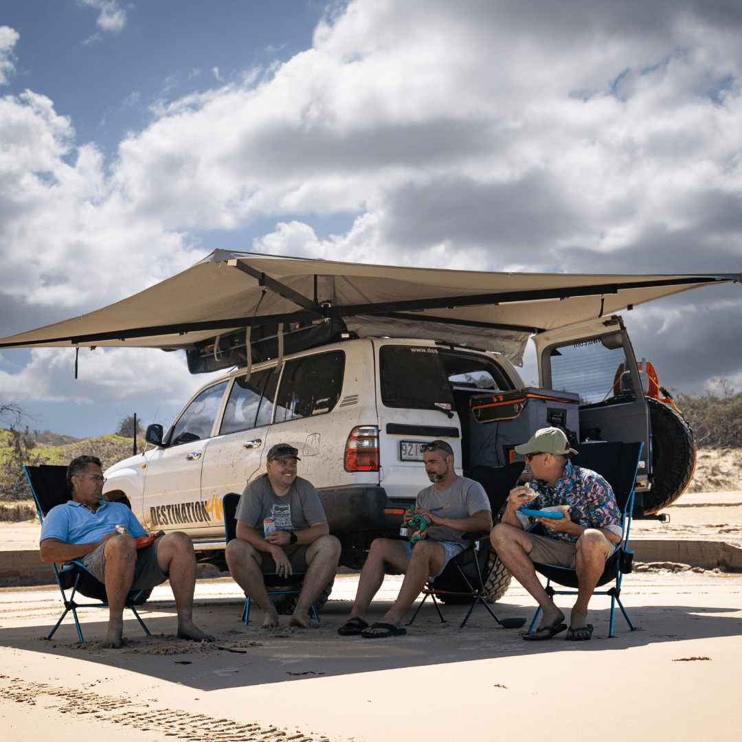 Using your 270 freestanding awning this summer | Destination4WD