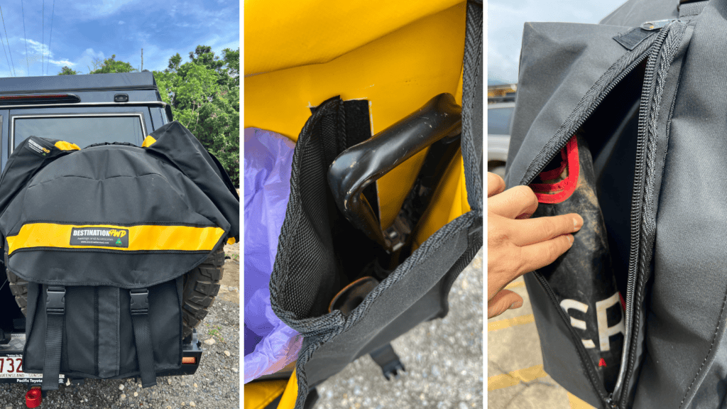 Weekend getaway (made better with the new garbage bag) | Destination4WD